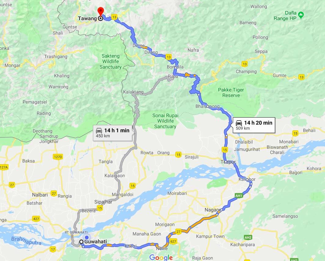 An offbeat Road Trip to Tawang from Guwahati - Nexplore Travel